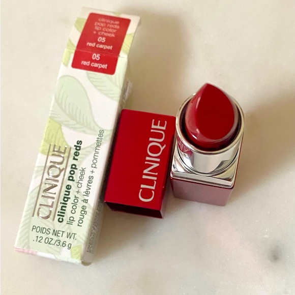 Clinique | Makeup | Clinique Pop Reds Lip And Cheek Color | Poshmark